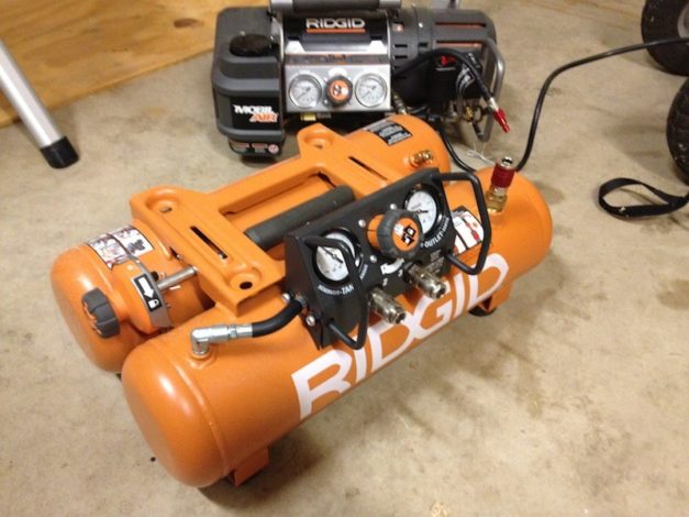 RIDGID Tri-Stack 5 Gallon Air Compressor – Review – Tools In Action ...