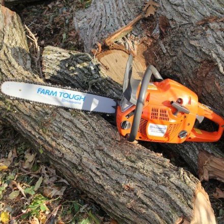 Husqvarna 455 Rancher Chainsaw – Farm Tough Review – Tools In Action ...