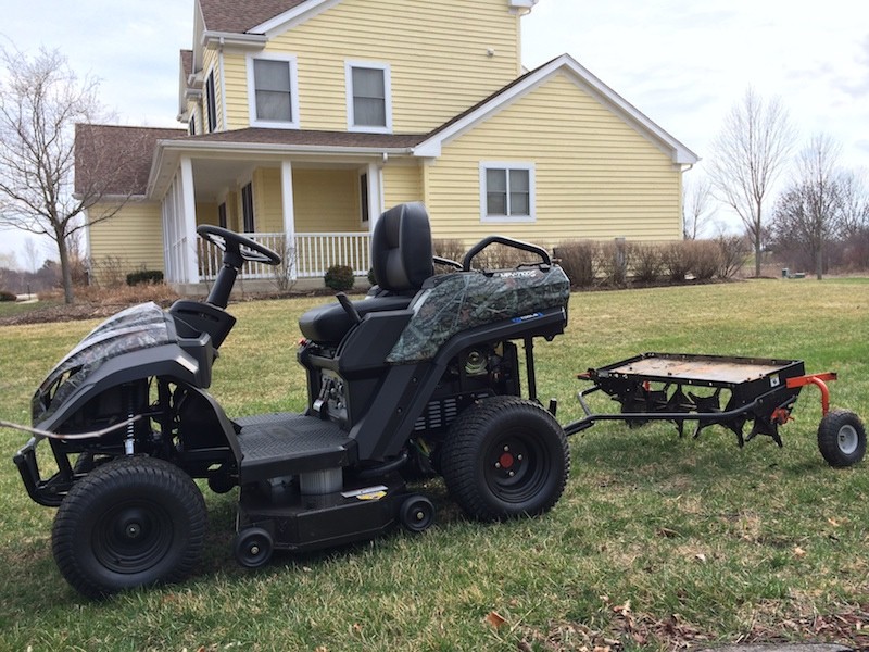 Raven Hybrid Riding Lawn Mower