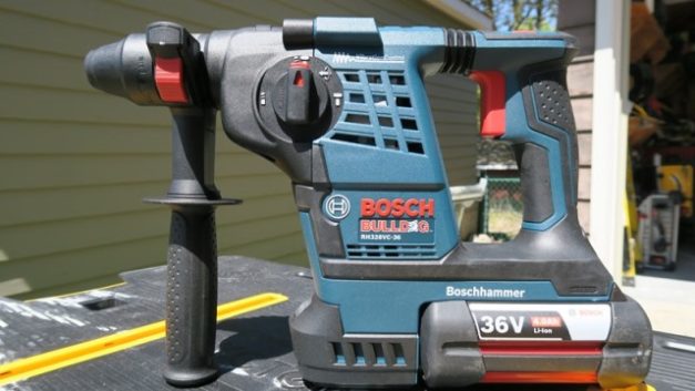Bosch Bulldog RH328VC-36K 36V Rotary Hammer – Tools In Action – Power ...