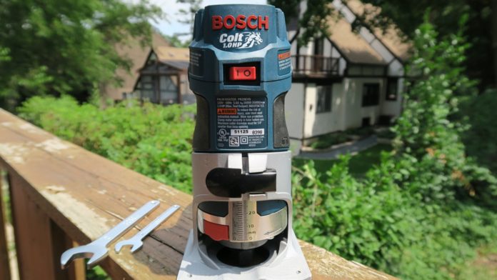 Bosch Colt Palm Router – Electronic Viable Speed PR20EVS – Tools In ...