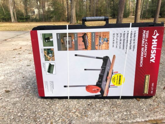 Husky Portable Workbench Review – Tools In Action – Power Tool Reviews