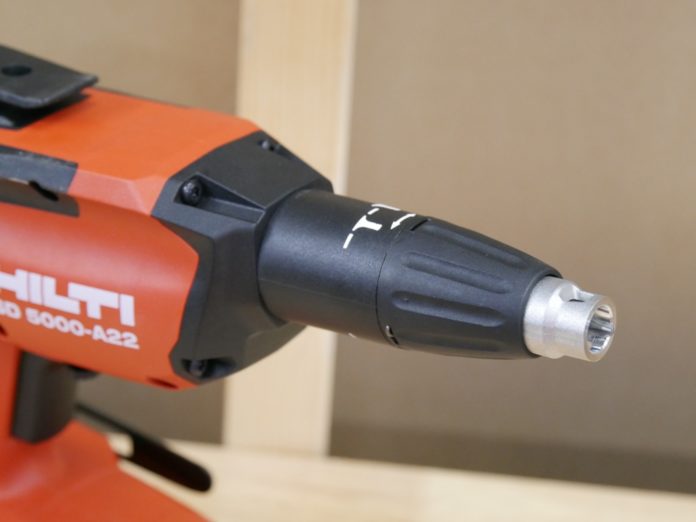 Hilti Cordless Drywall Screwdriver – Tools In Action – Power Tool Reviews