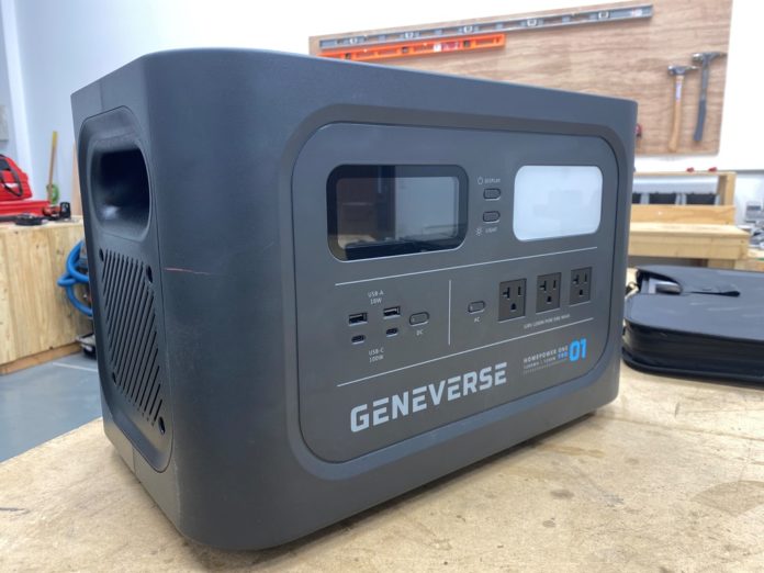 Geneverse Solar Generator – Tools In Action – Power Tool Reviews