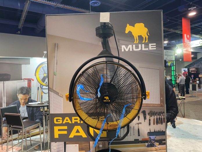 MULE Mobile Workshop & Garage Fan - Tools In Action - Power Tool Reviews